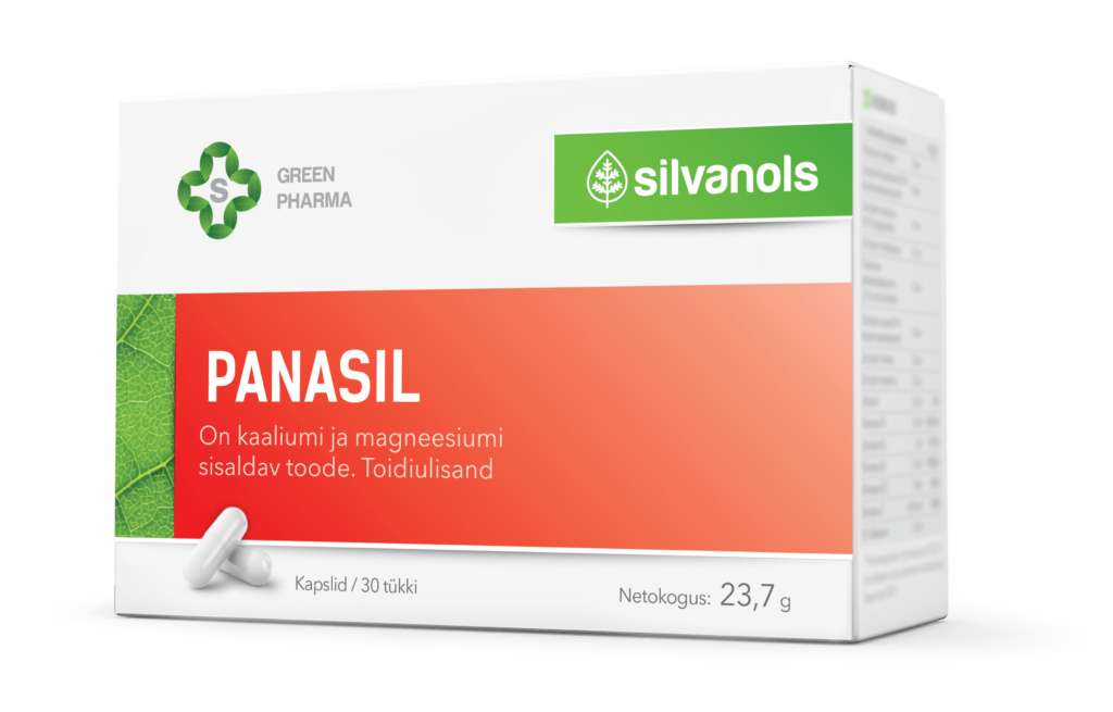 Panasil 30 kaps. - Silvanols
